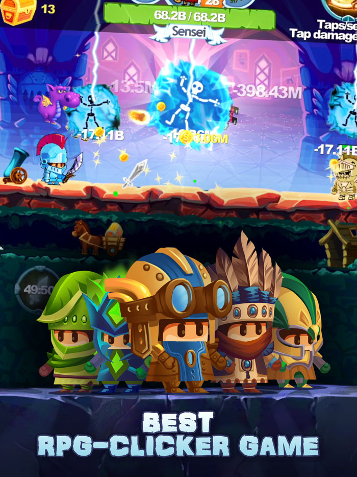 Tap Knight By Pixowl And White Zebra