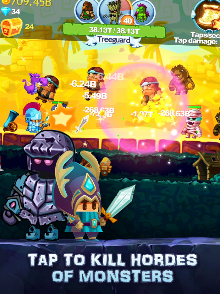 Tap Knight By Pixowl And White Zebra